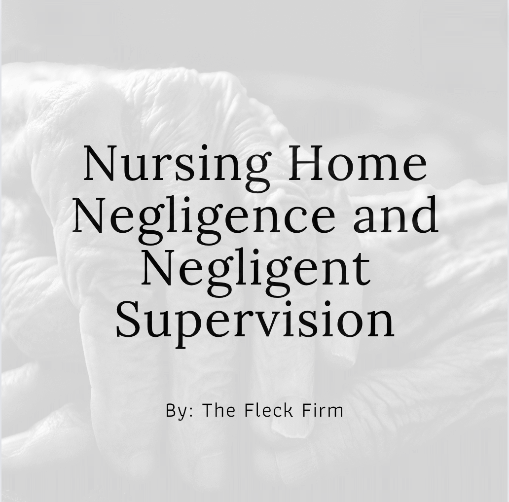 Negligent Supervision of Assisted Living Residents Can Be Deadly - The ...