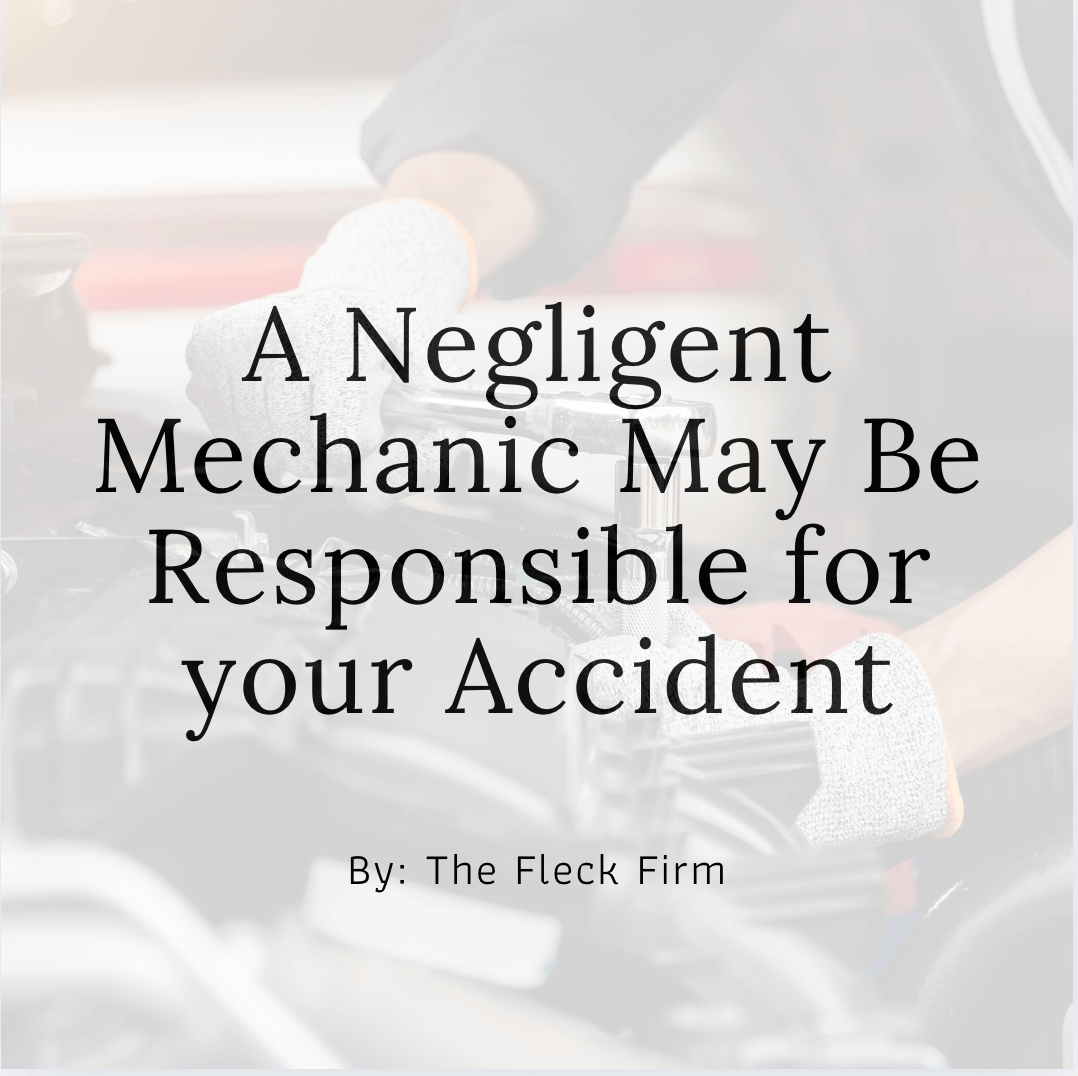 Can I Sue a Mechanic for Causing an Accident? A Negligent Mechanic May ...